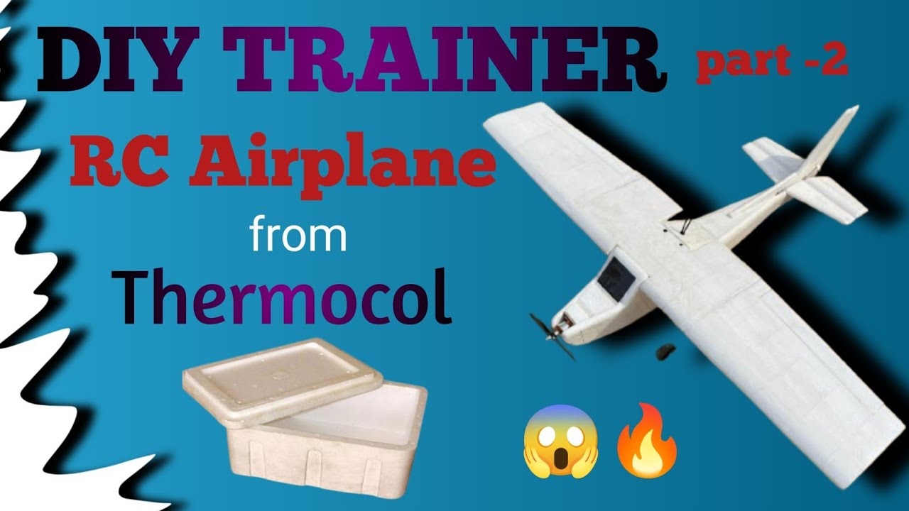 How To Make Rc Airplane / Diy Airplane For Beginners 🔥😱 - YouTube