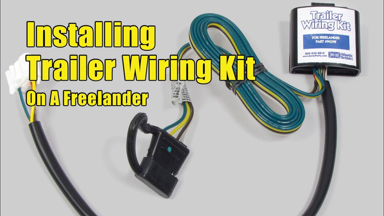 Installing Trailer Wiring Kit on a Land Rover Freelander | Atlantic ...