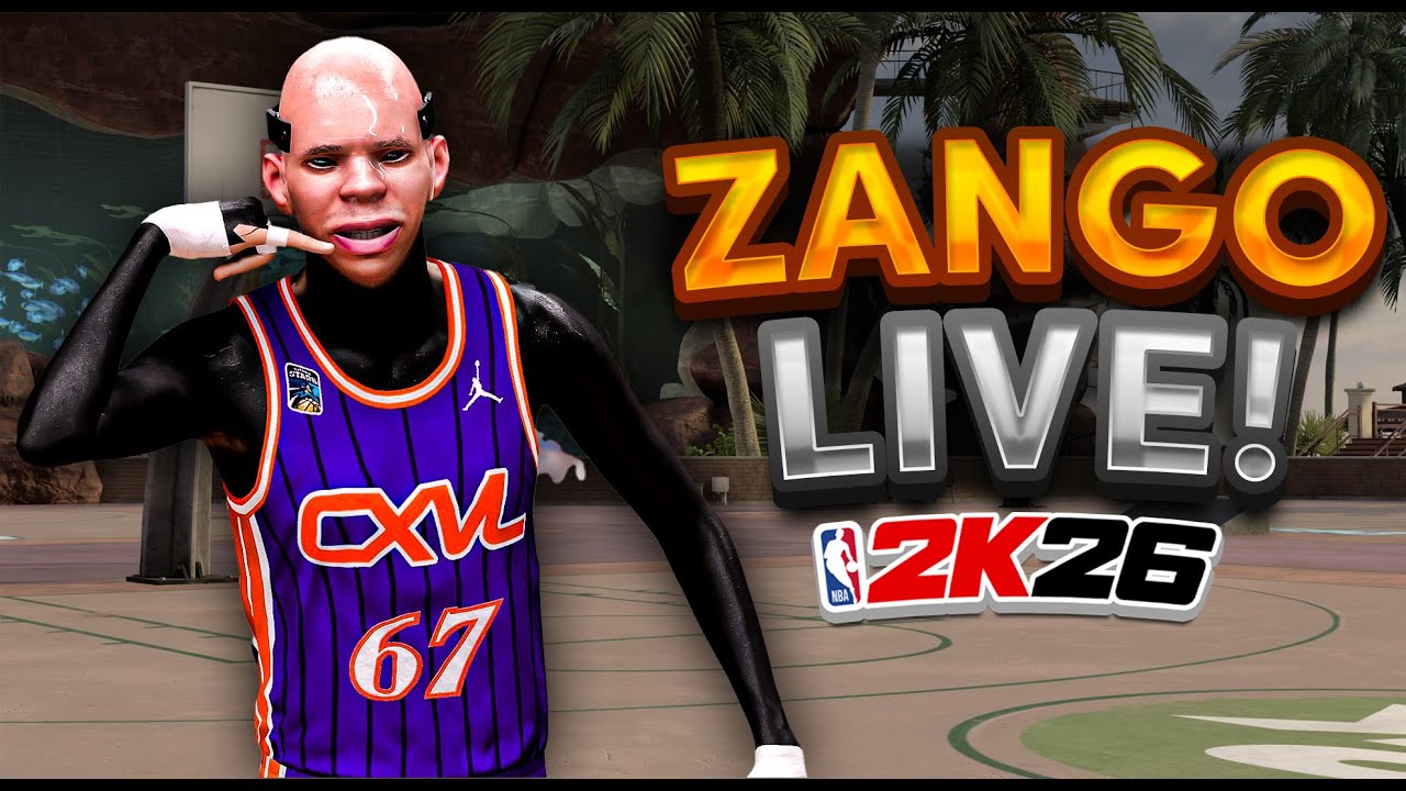 NEW 6'10 DEMIGOD IS TAKING OVER RANDOM REC NBA 2K26 | ZANGO IS LIVE ...