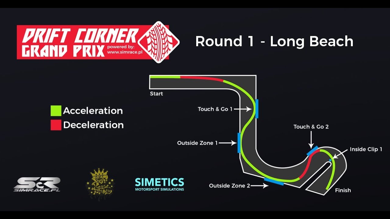 Drift Corner Grand Prix - Round 1 Long Beach - YouTube