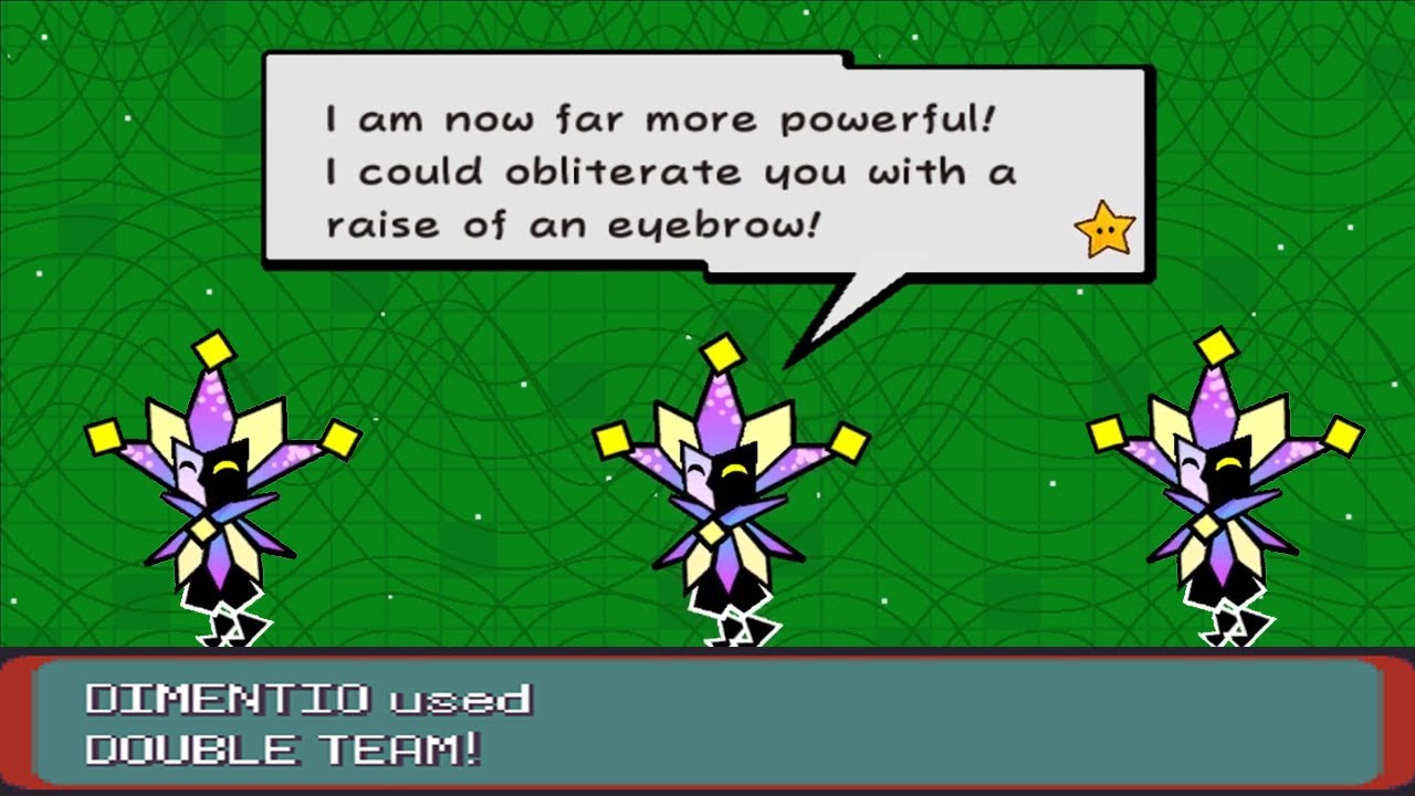 Super Paper Mario Hard Mode: Dimentio (1) - YouTube