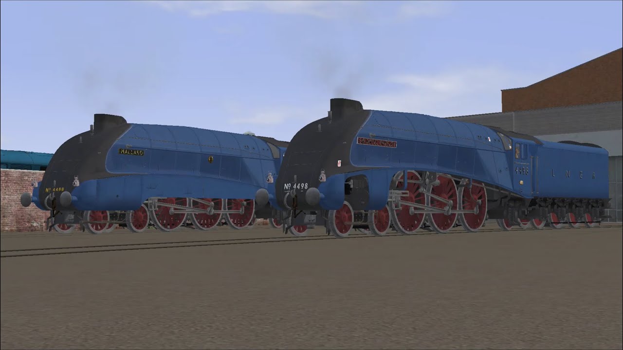 Train Simulator 2021 Mallard and Sir Nigel Gresley Line Up (1977) - YouTube