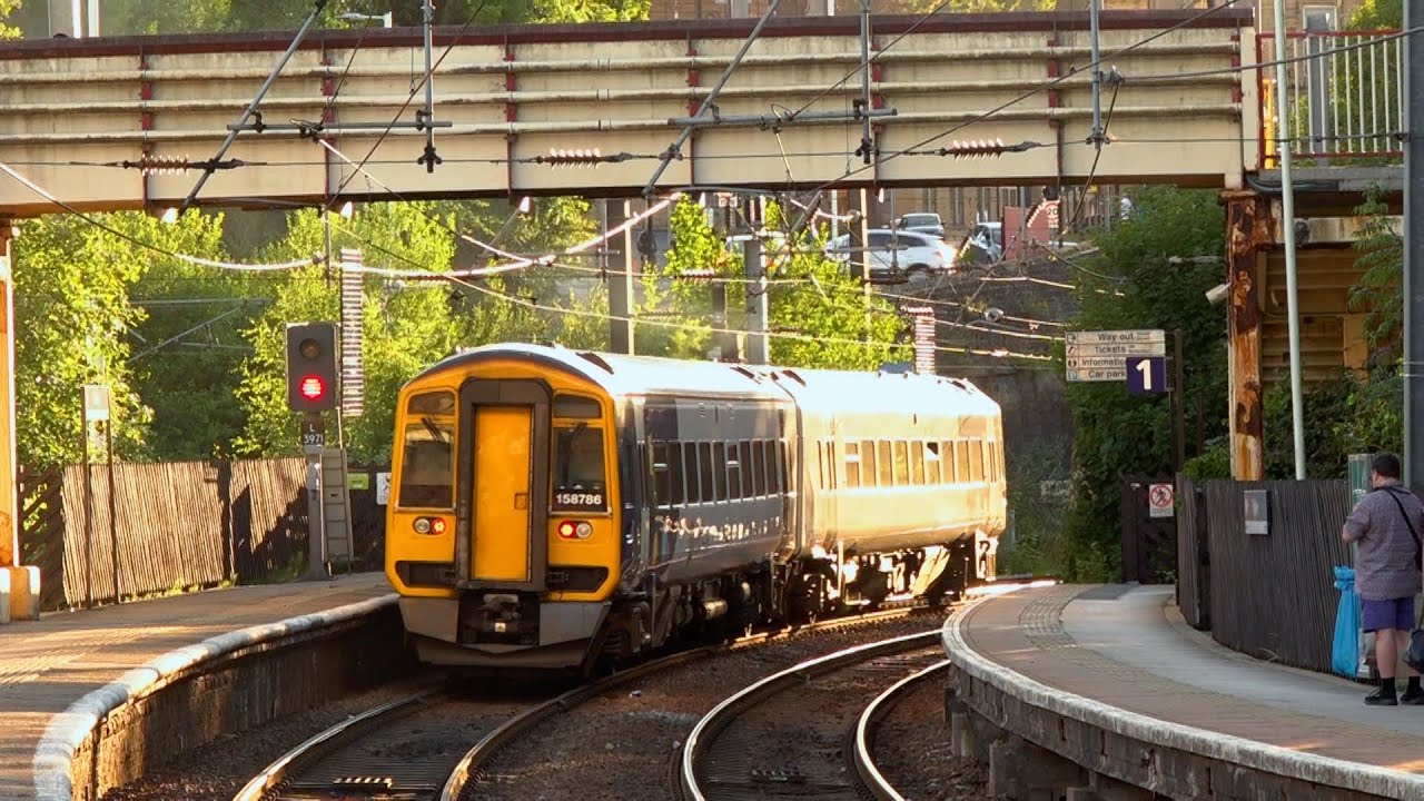 158786 departing Shipley on 13/07/2022 with the 2H29 - YouTube