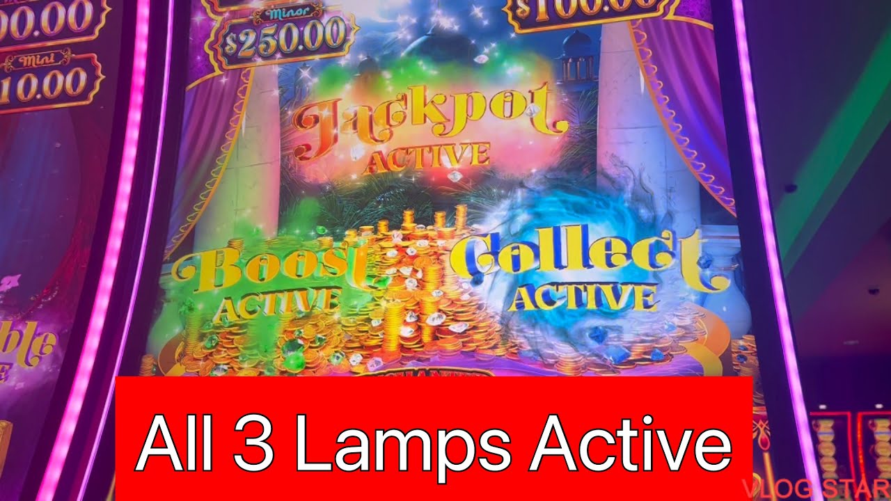 Mystery of the Lamp slot machine bonus. Up to $24 bets - YouTube