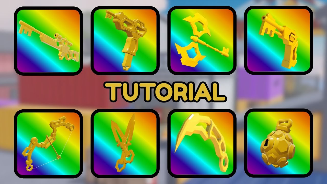 How To Get KEY SKINS In Roblox Rivals! | Key Skin Tutorial - YouTube