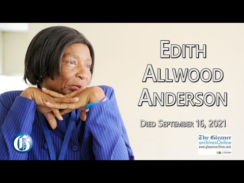 PICTURE THIS: Remembering Edith Allwood-Anderson - YouTube