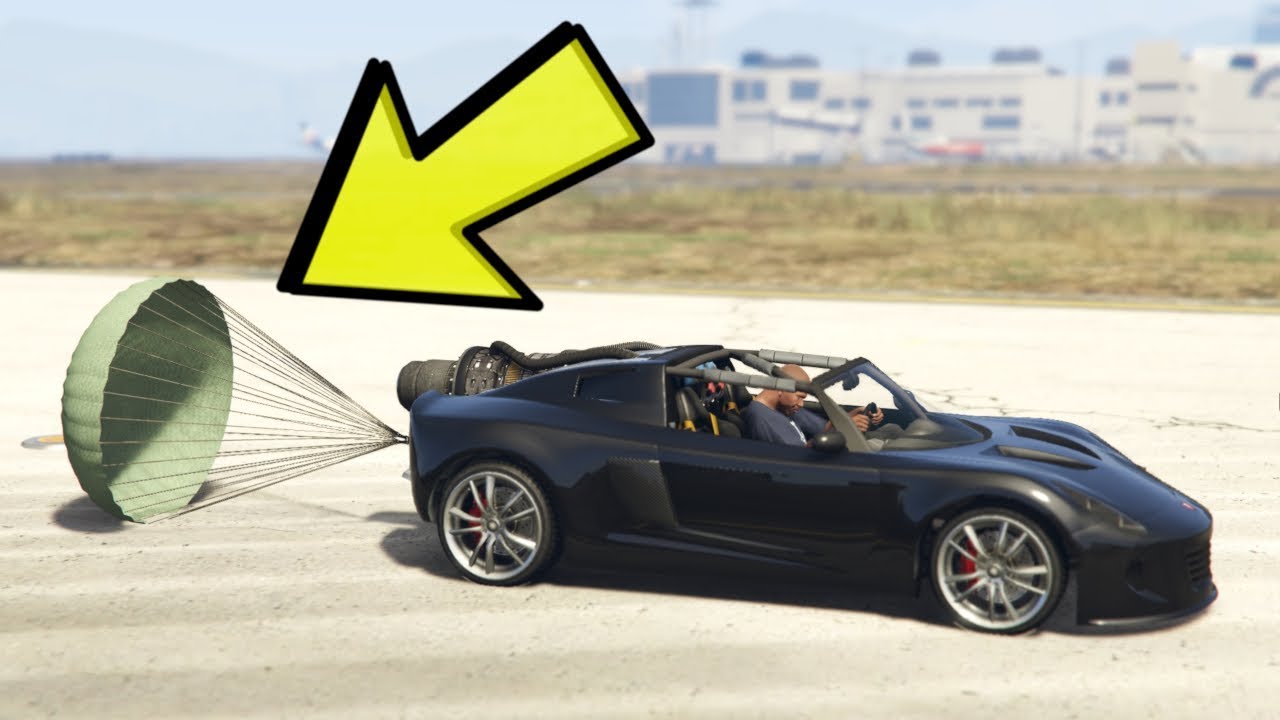 YENI ROKET ARABAYA PARAŞÜT TAKARSAK NE OLUR? (GTA 5 MODS) - YouTube