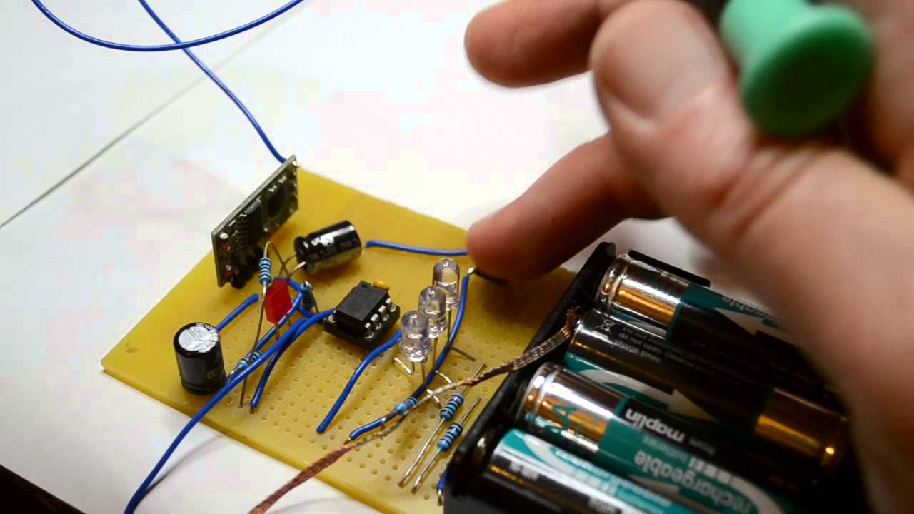 Simple RF Radio controlled switch+ simple encoder & decoder + code RF ...