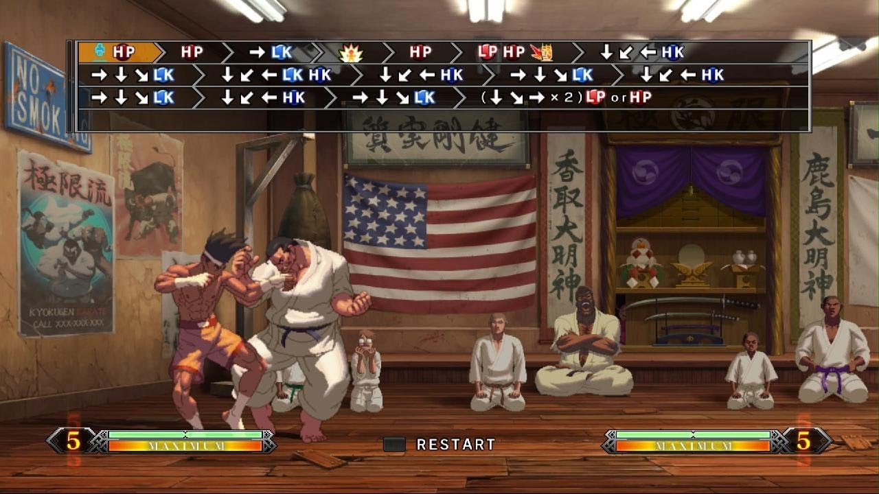THE KING OF FIGHTERS XIII GLOBAL MATCH Joe Higashi Combo Trial 7 - YouTube
