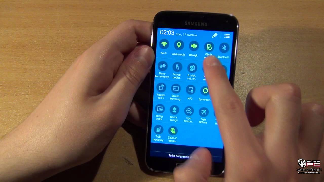Android 4.4.2 KitKat + TouchWiz | Samsung Galaxy S5 - Wideo prezentacja ...