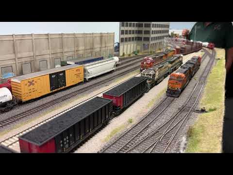 FRONT RANGE RAIL 2023, John Parker's BNSF Fall River Sub, HO scale - YouTube