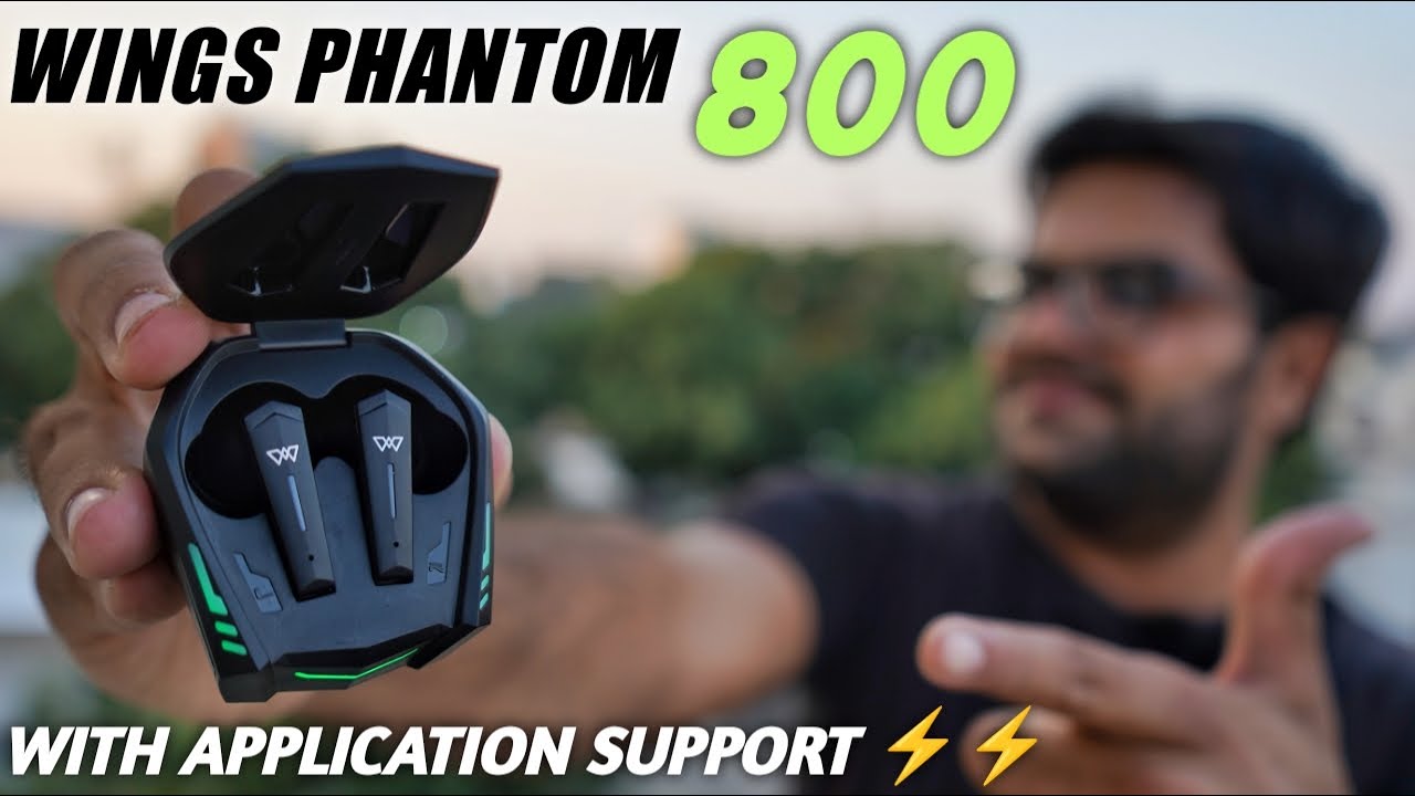 Wings Phantom 800 Gaming Earbuds with APP Support ⚡⚡ All You Need to ...