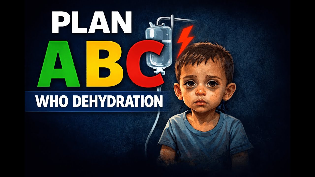Pediatric Dehydration Management (WHO): Plan A, B, C Explained | High ...