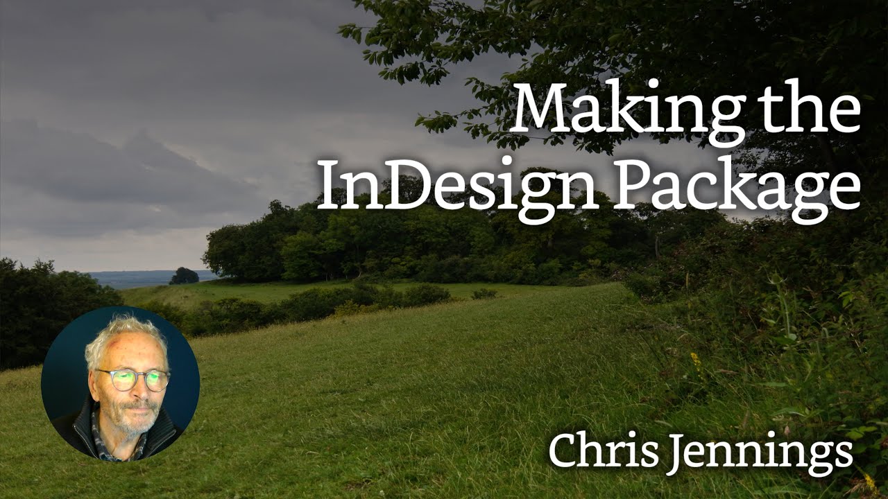 Making a Package from InDesign - YouTube