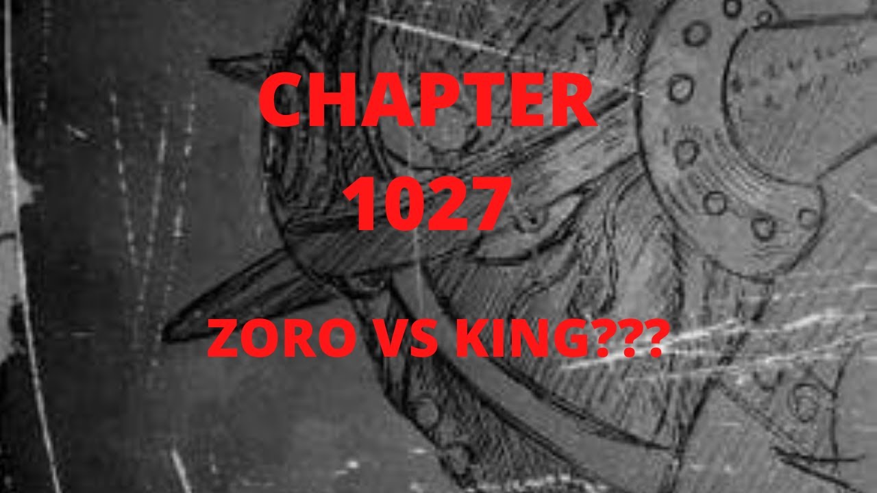 One Piece Chapter 1027 English translation - YouTube
