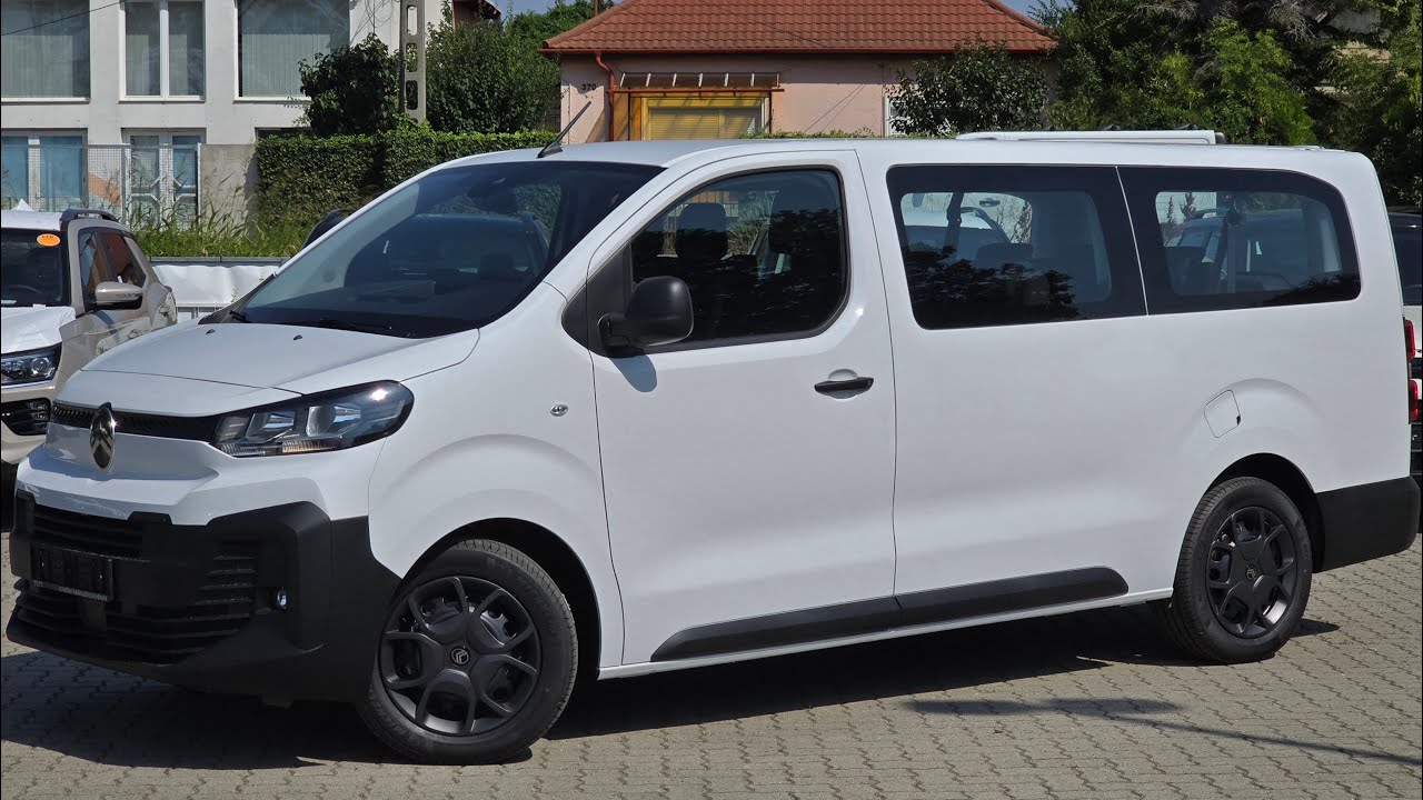 NEW 2024 Facelift Citroën Jumpy Combi XL 2.0 BlueHDi 180 EAT8 Kaolin ...