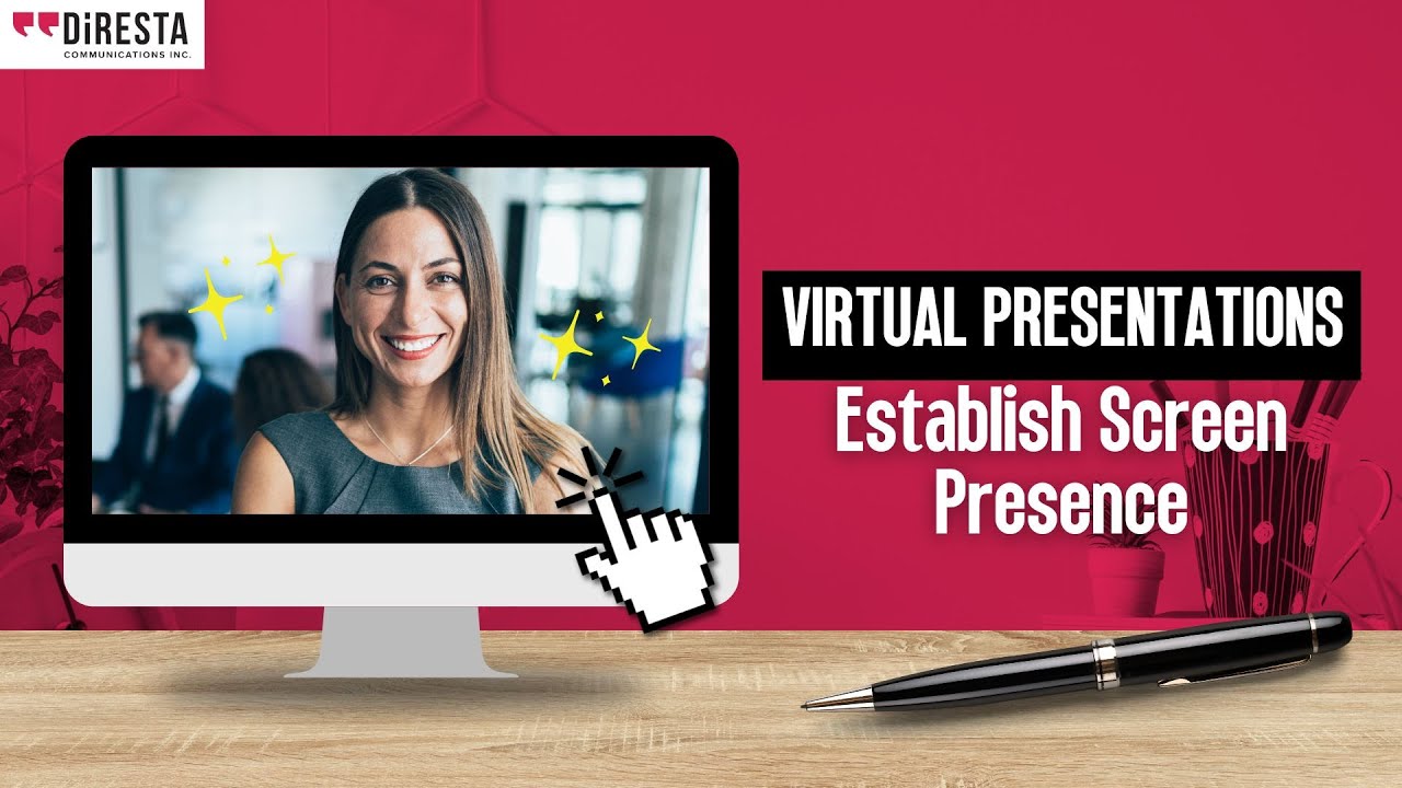 Virtual Presentations: How To Establish Your Screen Presence - YouTube