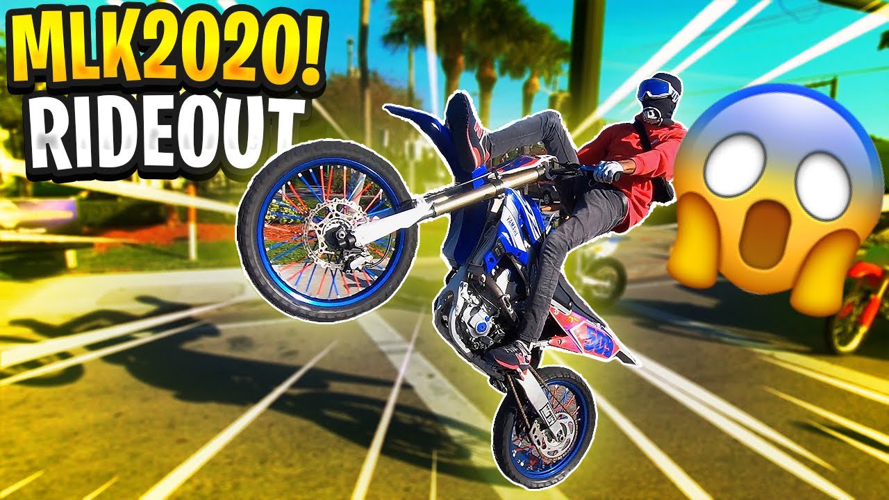 MLK 2020 RIDEOUT UNCUT ! | BRAAP VLOGS - YouTube