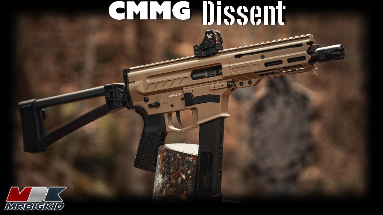 The NEW CMMG MKG… Dissent AR chambered in .45 - YouTube
