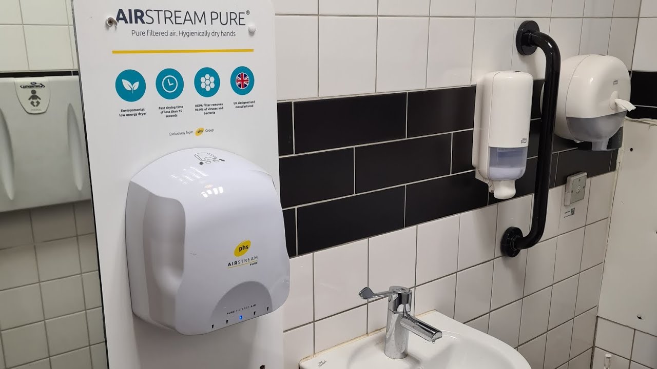 PHS Airstream Pure And Vitesse Hand Dryers At London Marylebone Station ...
