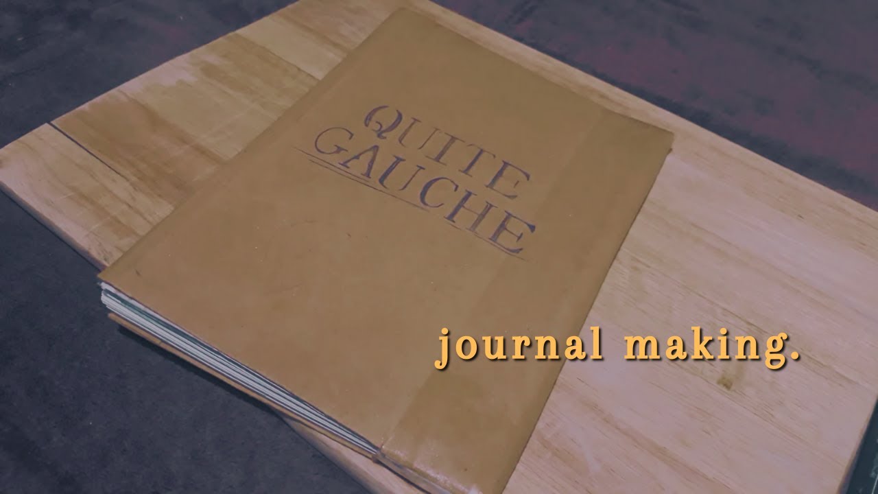 An Attempt At Making A Journal From Scratch YouTube An Attempt At Making A Journal From Scratch YouTube