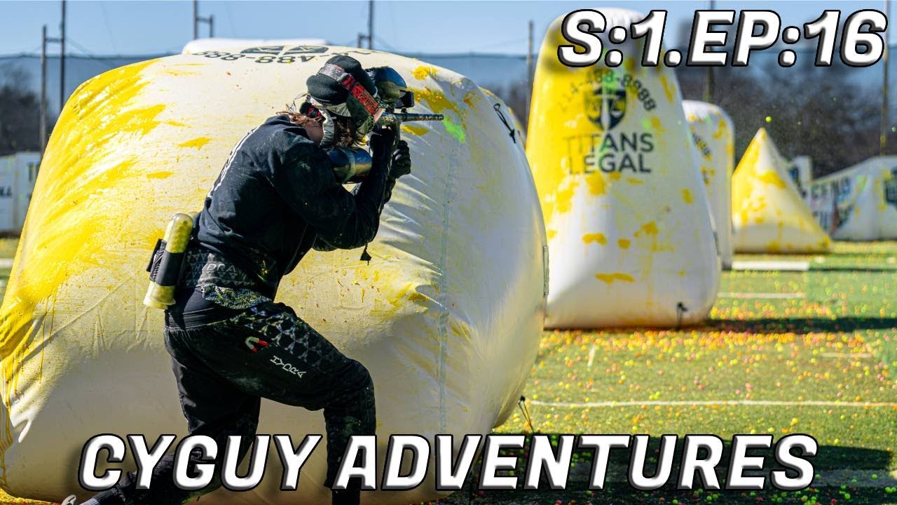 GLOW IN THE DARK PAINTBALL?! S:1.EP:16 - YouTube