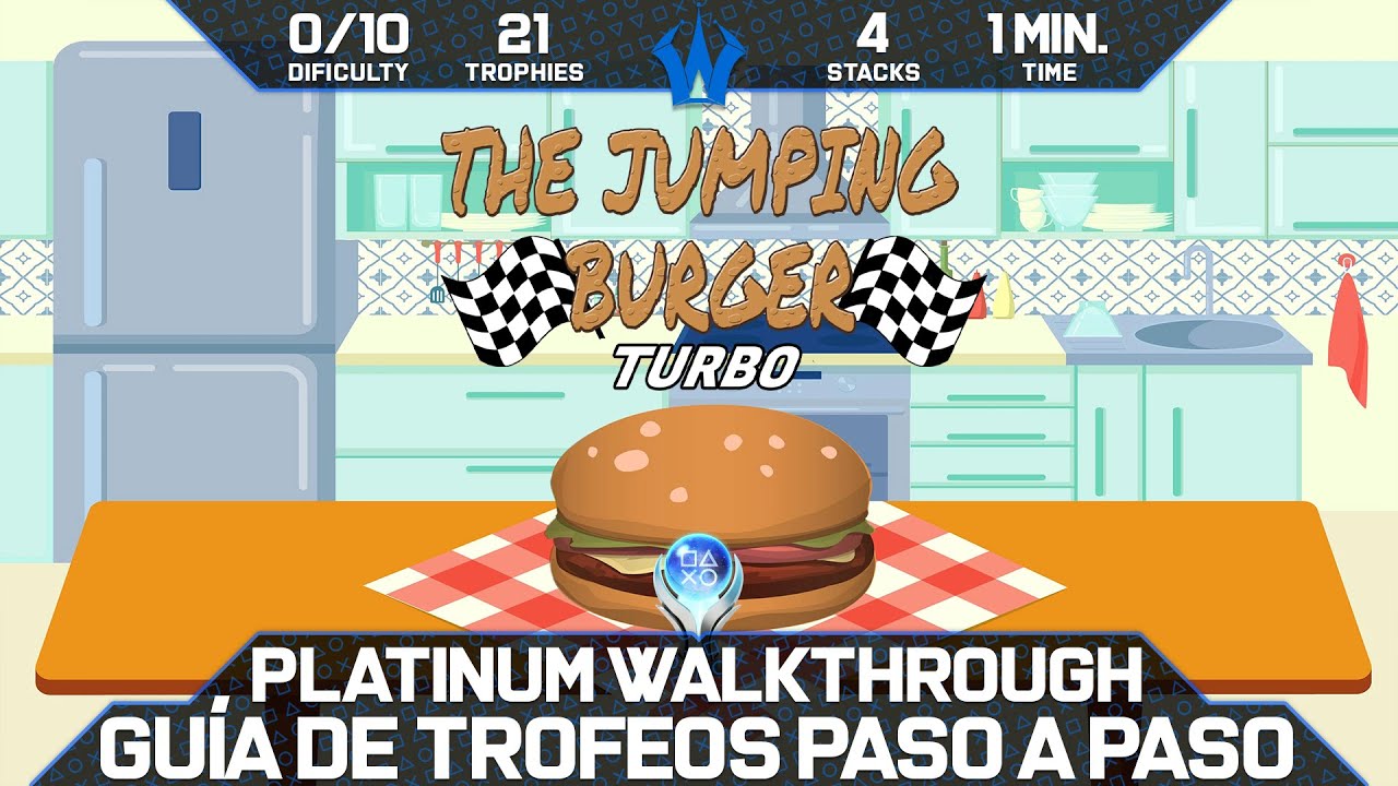 The Jumping Burger: TURBO 🏆 Guía de Trofeos y Logros | Trophy ...