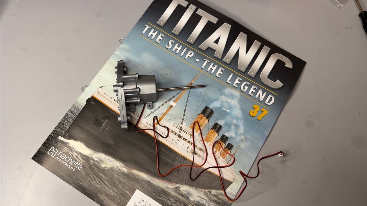 Hatchet part works build R M S Titanic issue 37#titanic#partworks#modelbuilding#titaniclove# ...