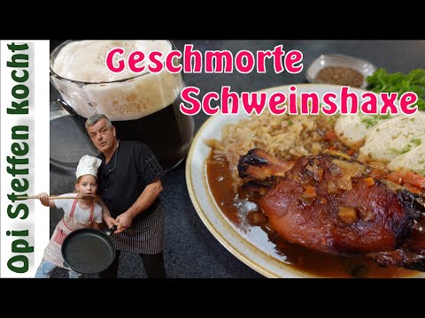 Haxe trifft Schwarzbier - so schmeckt´s aufm Land !