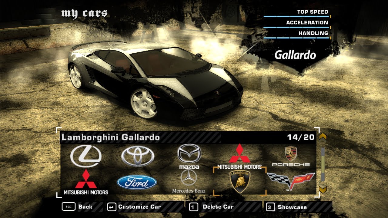 Need for Speed: Most Wanted — Lamborghini Gallardo (Ming) - YouTube