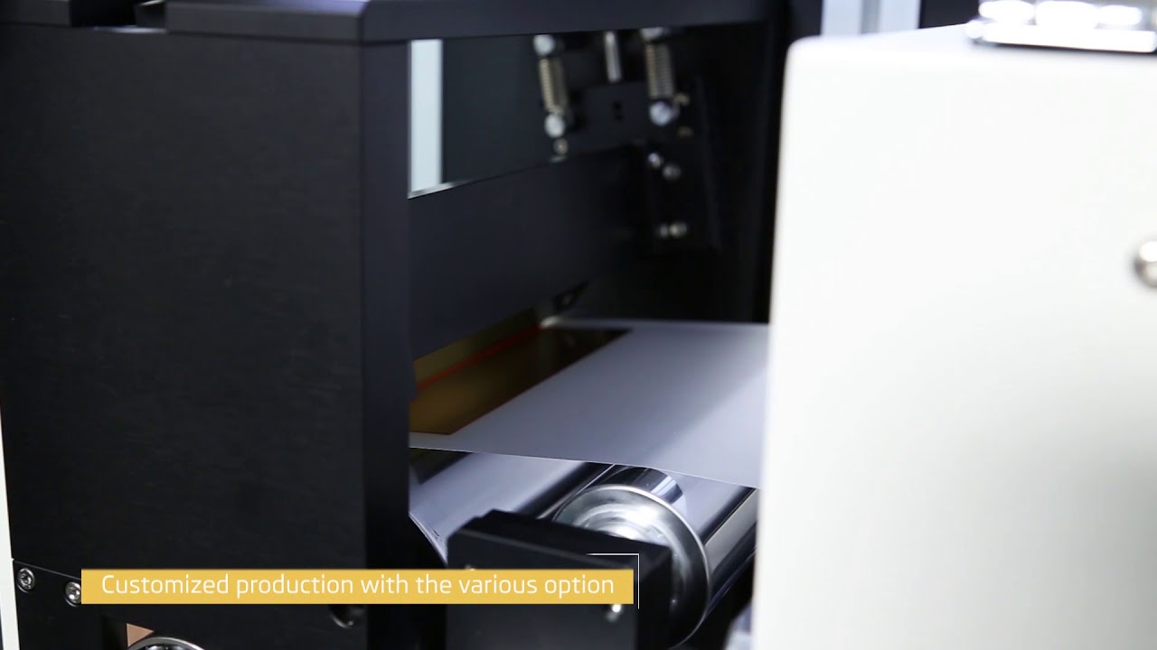 DCN Lab R2R Coater (디씨엔) - YouTube