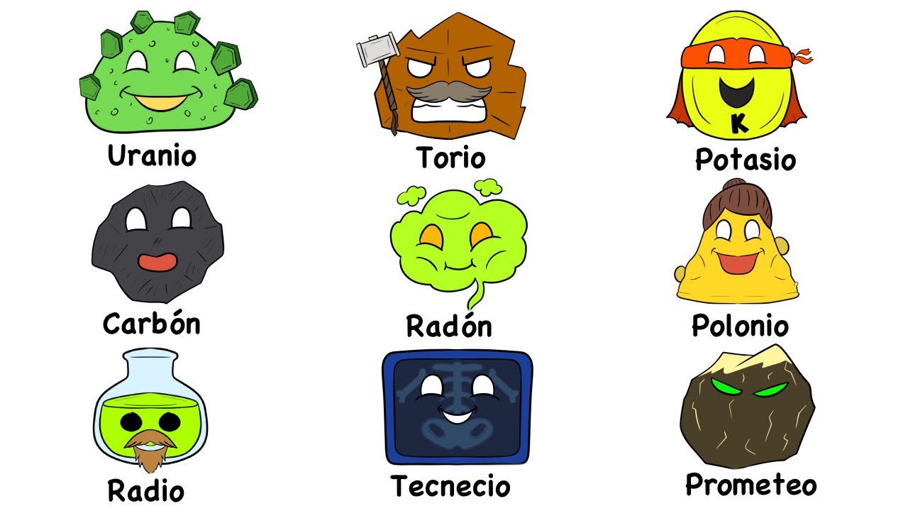 Todos Los Elementos Radiactivos en 12 Minutos - YouTube
