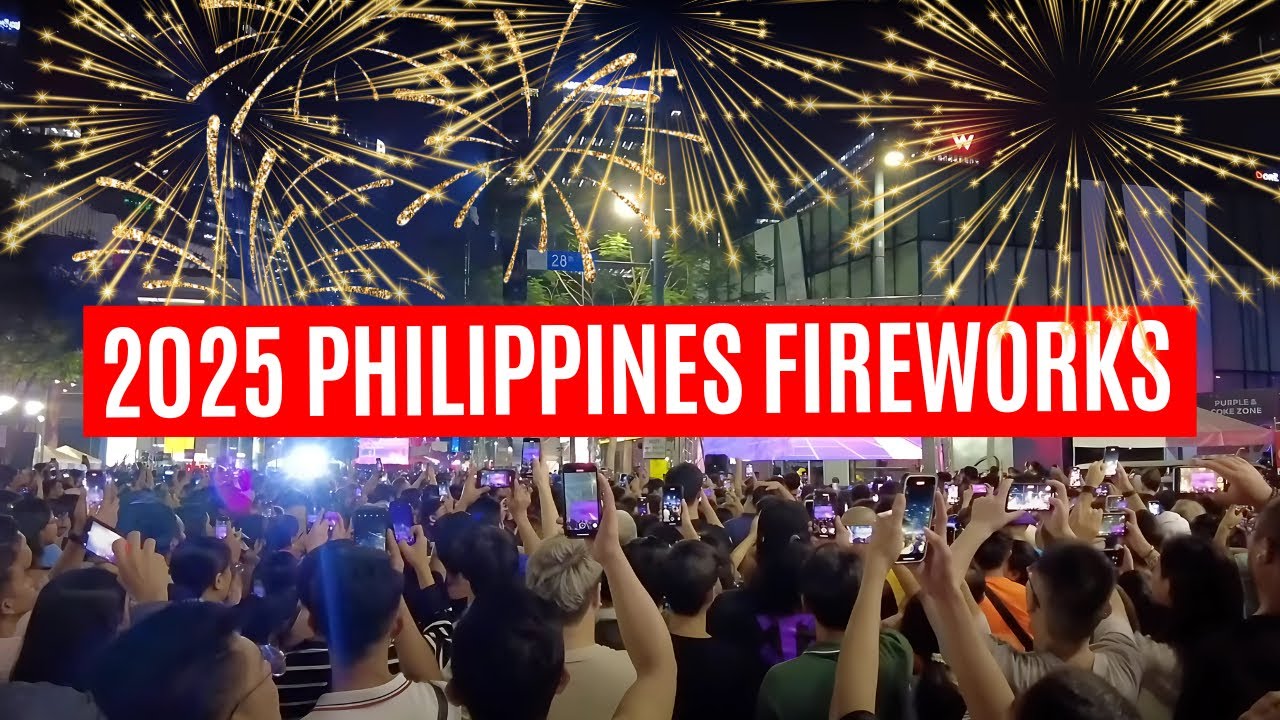 INSANE NEW YEARS FIREWORKS PHILIPPINES 🇵🇭 2025 - YouTube