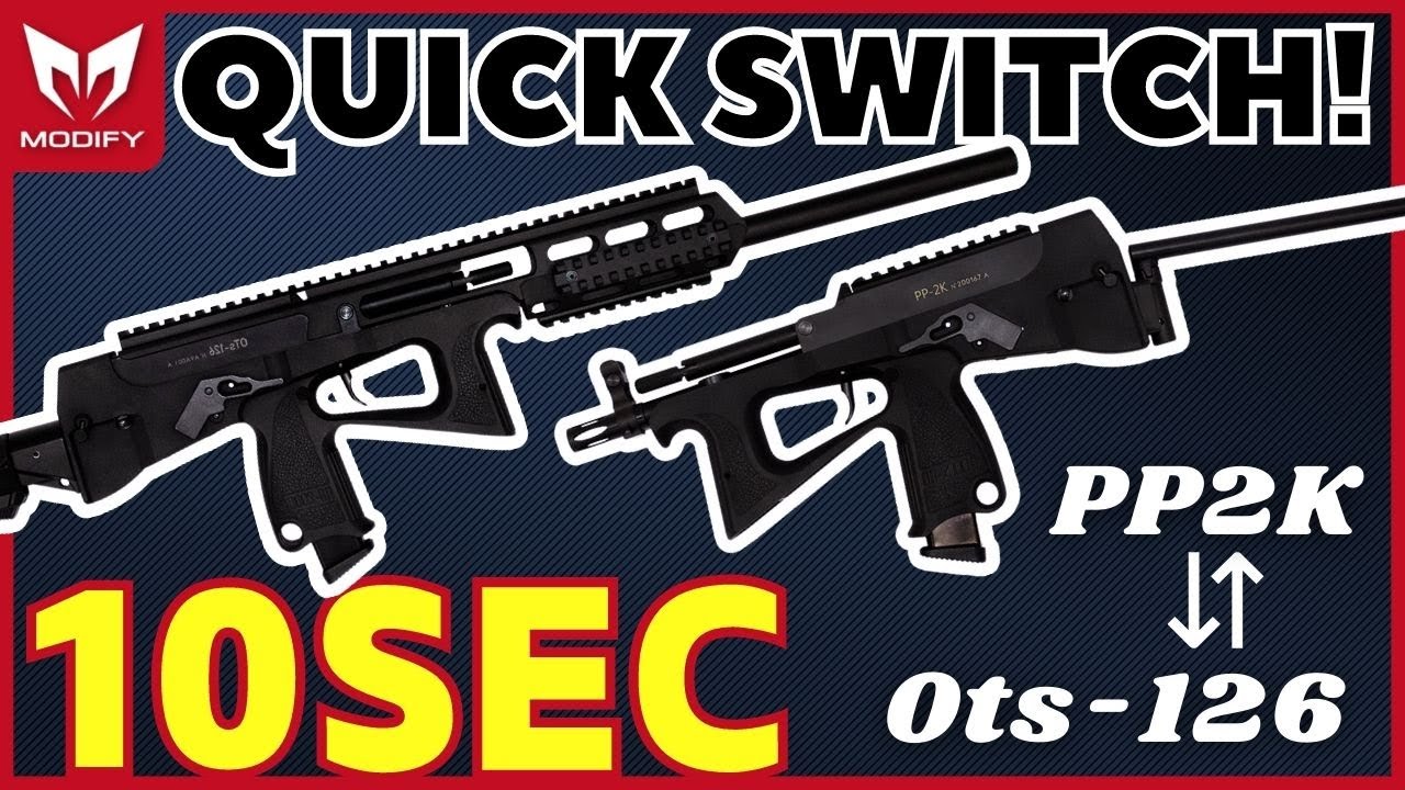【shorts】OTs-126 / PP-2K quick switch - YouTube