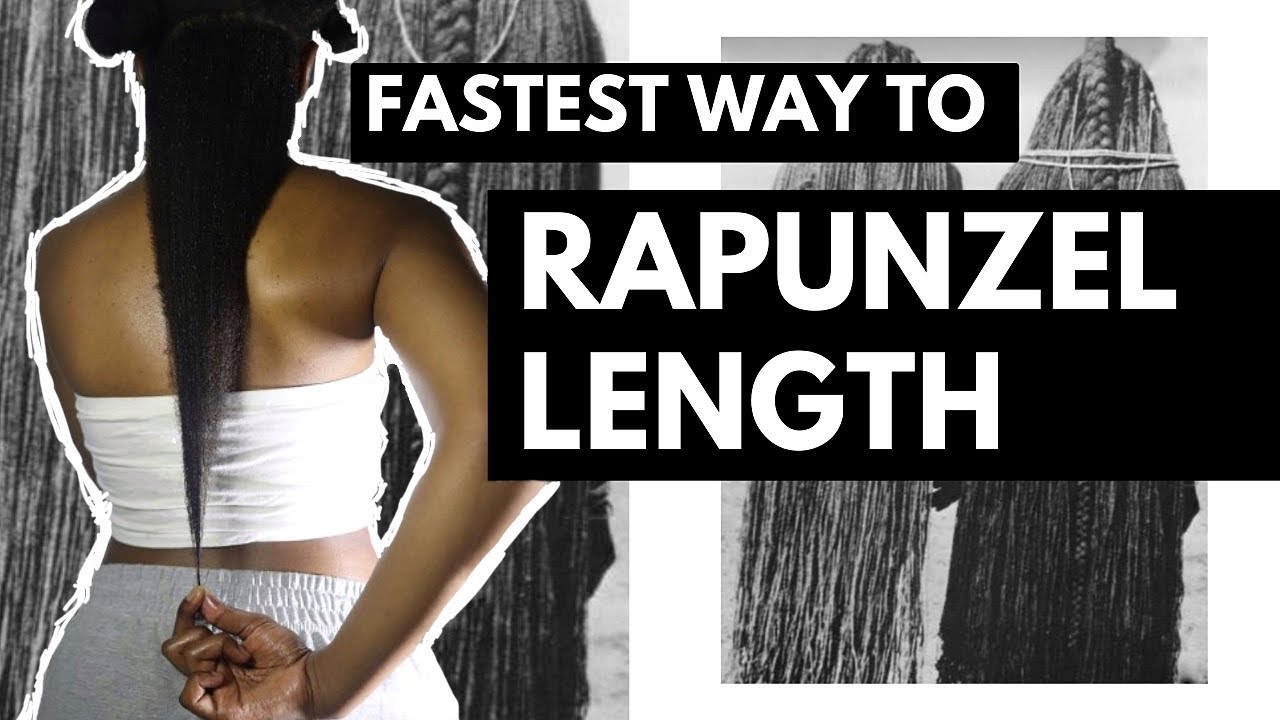 RAPUNZEL HAIR GROWTH CHALLENGE | Natural Hair | South African YouTuber ...