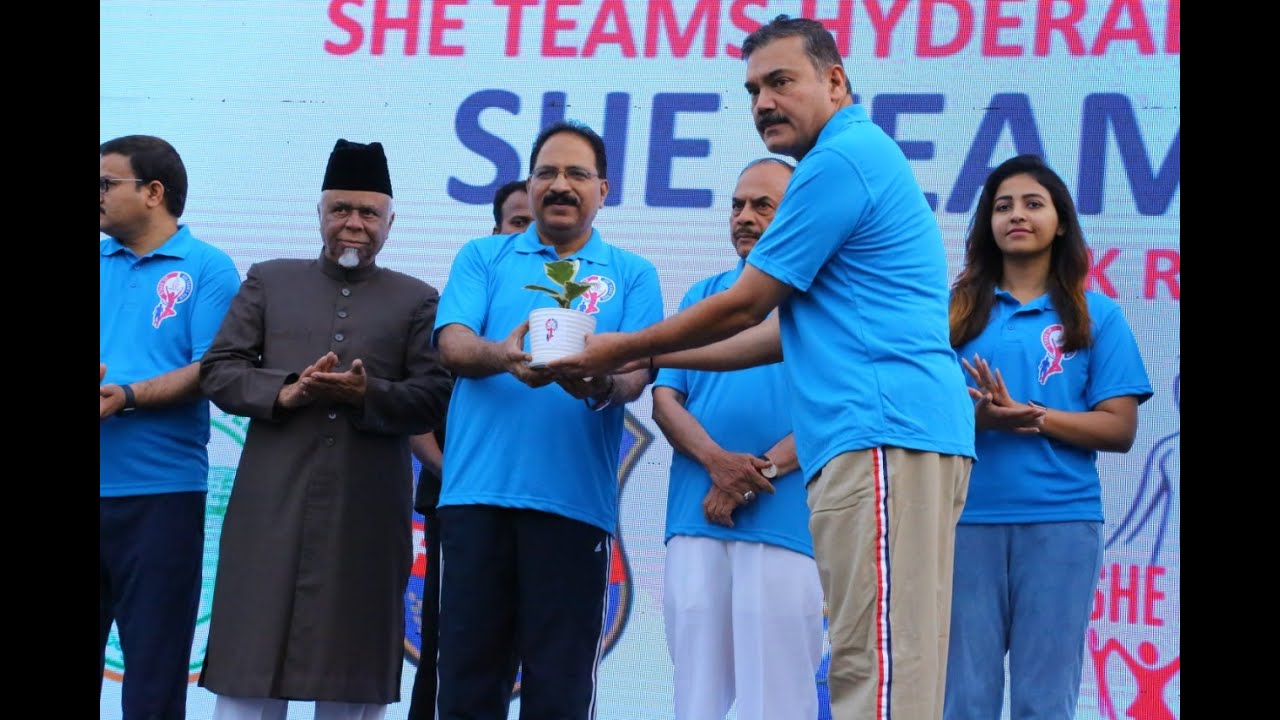 SHE TEAMS 5K,2K RUN-2020|Sri. M.MAHENDAR REDDY,IPS, DGP TELANGANA ...