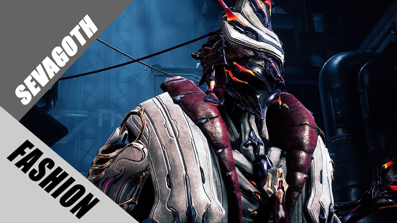 Warframe | Fashion Frame | Sevagoth : Nightmare Criminal - Shade - YouTube