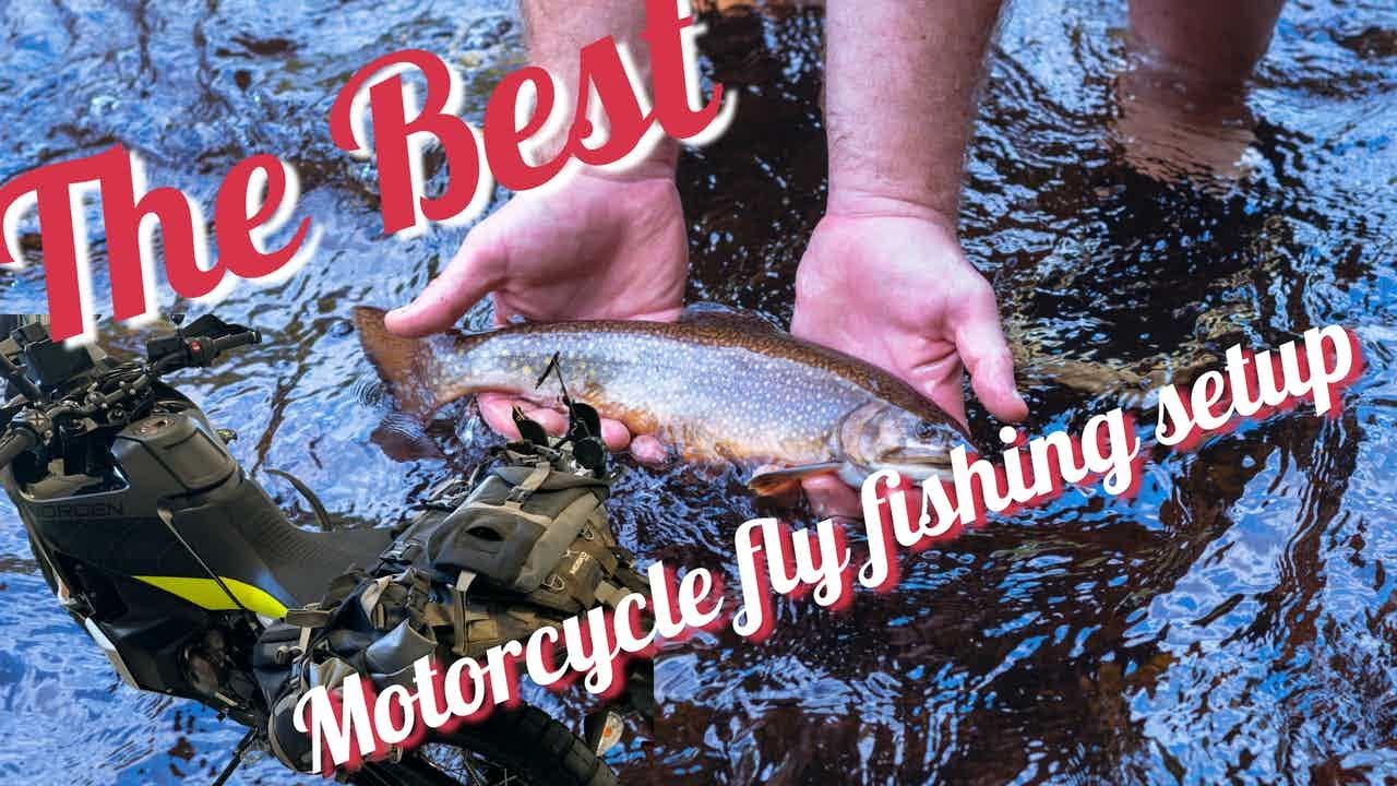 The Best Fly Fishing Setup for Motorcycles - YouTube