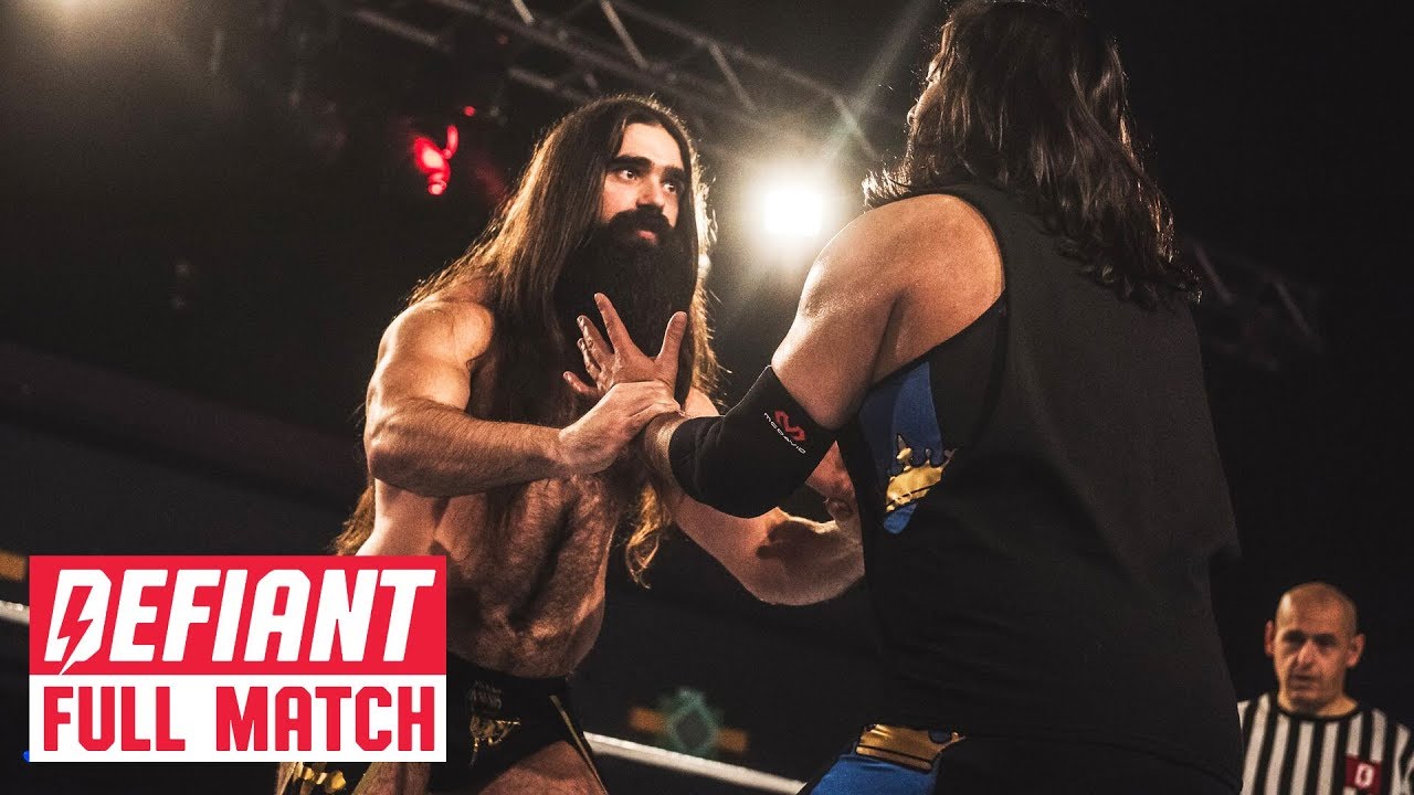 Gabriel Kidd & Prince Ameen vs. Pastor Eaver & Liam Slater (Defiant #1 ...