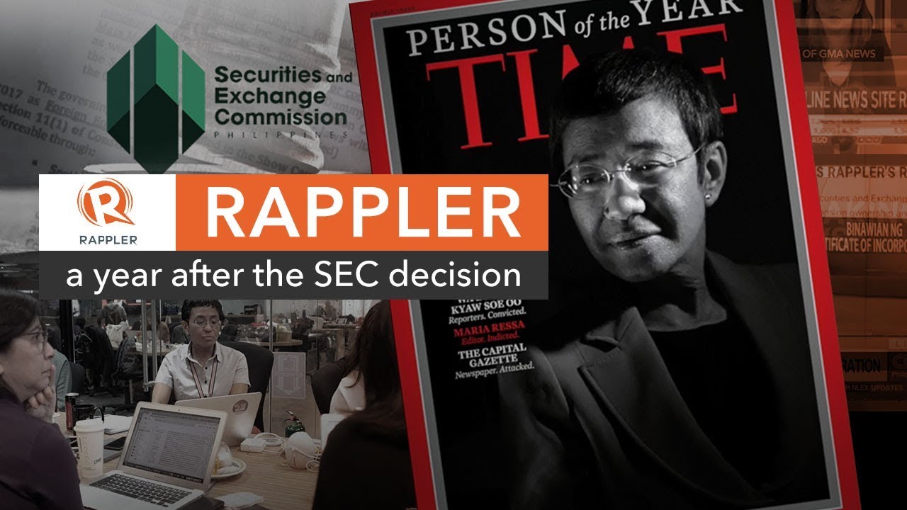 Rappler a year after the SEC decision - YouTube