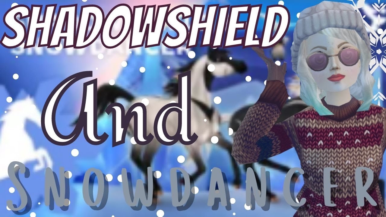 New Winter Horses! (Shadowshield & Snowdancer) | Star Stable Online ...