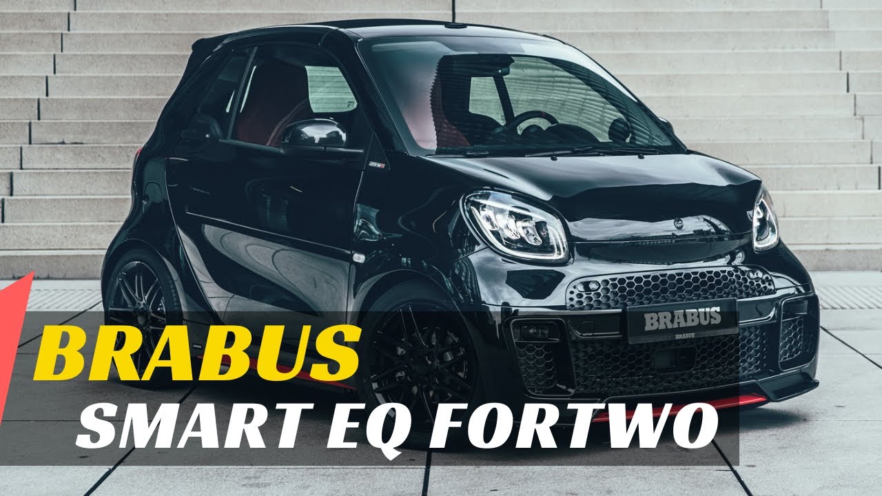 BRABUS 92R: an electric pocket rocket Smart EQ Fortwo Cabrio for the ...