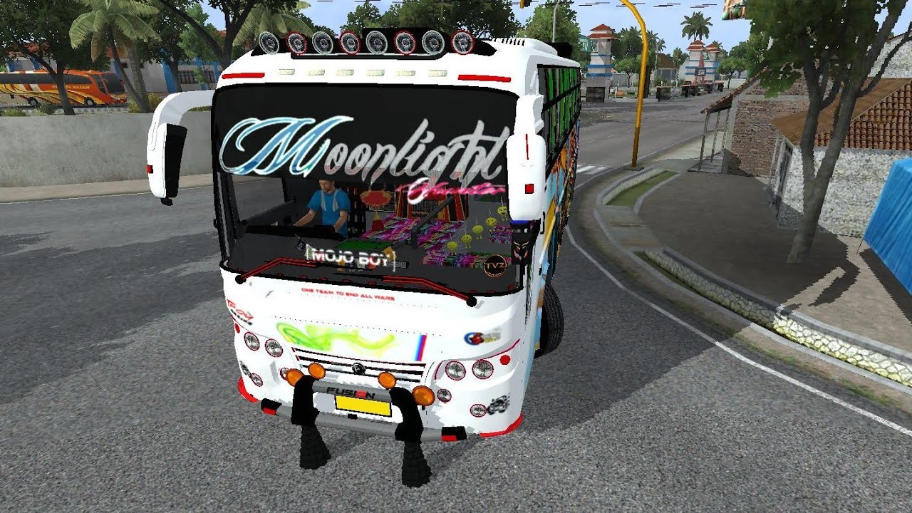 Moonlight Private Coach Bus Driving Simulator | MOD BUSSID | Bus ...