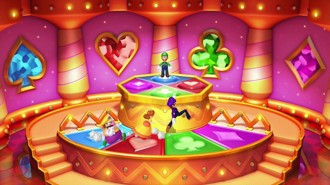 Mario Party 10 minigame: Spring Fling 60fps - YouTube