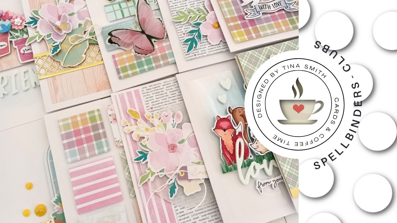 10 Cards - 1 Kit | Spellbinders | Card Kit of the Month | March 2021 ...