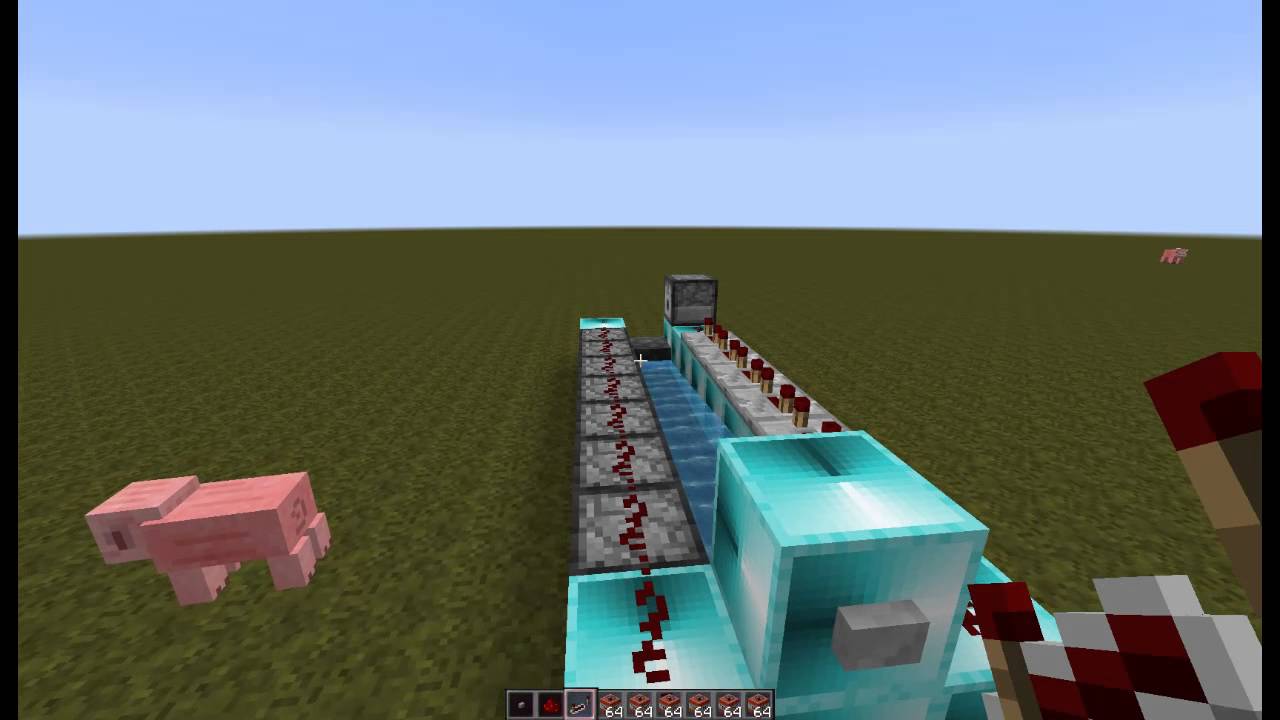 Minecraft : πως να φτιάξετε ένα κανόνι tutorial - YouTube