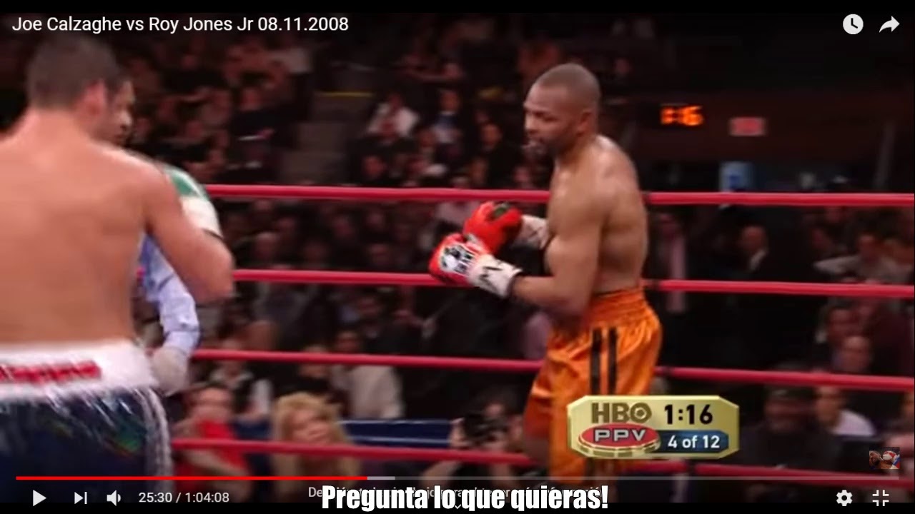 Analizando Peleas Retro Jones vs Calzaghe - YouTube