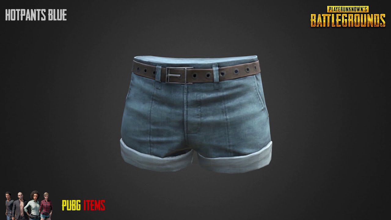Hotpants (Blue) | PUBG Item Showcase - YouTube
