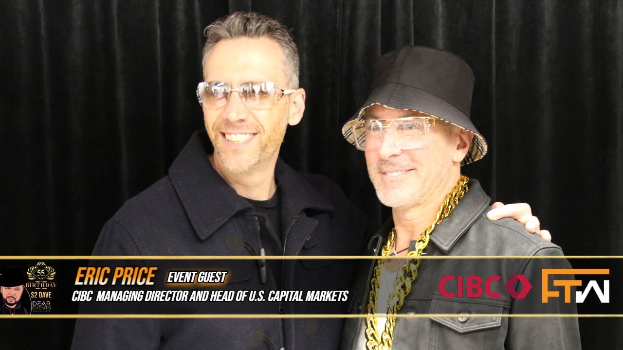 Todd interviews Eric Price at the 55th Bday Celebration for Dave Huie ...