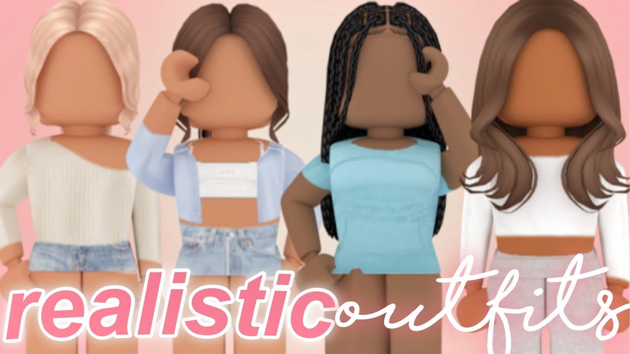 ROBLOX REALISTIC OUTFITS! *WITH CODES + LINKS* | BLOXBURG BROOKHAVEN ...